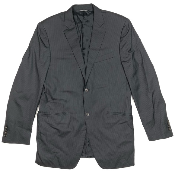 Canali | Suits & Blazers | Canali Italy Black Pure Wool Suit Jacket ...